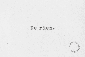 Tes réponses à « Parlez-moi de vous. » (de rien)
