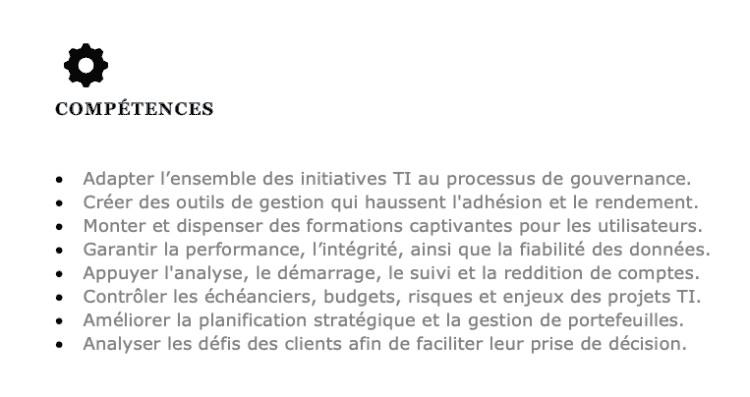 Rédiger des compétences uniques dans ton CV [avec exemples]