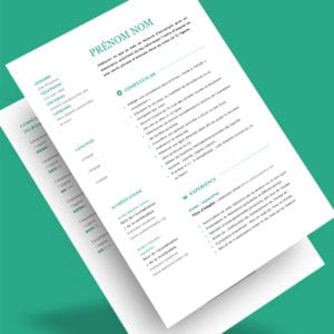Modèles de CV pour le Québec